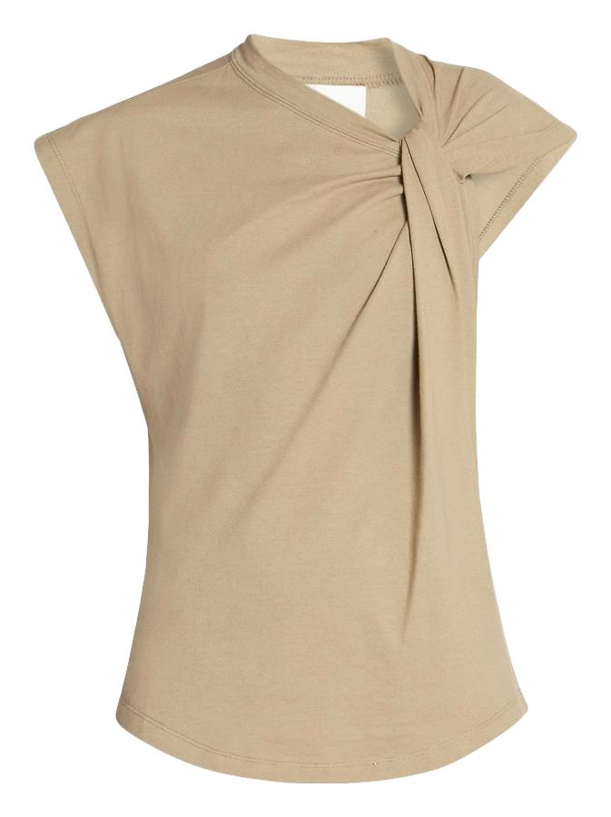 IRO PARIS Iro Sorenza Linen Top with Gathered Detail
